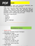 Tabel Klasifikasi AASHTO | PDF