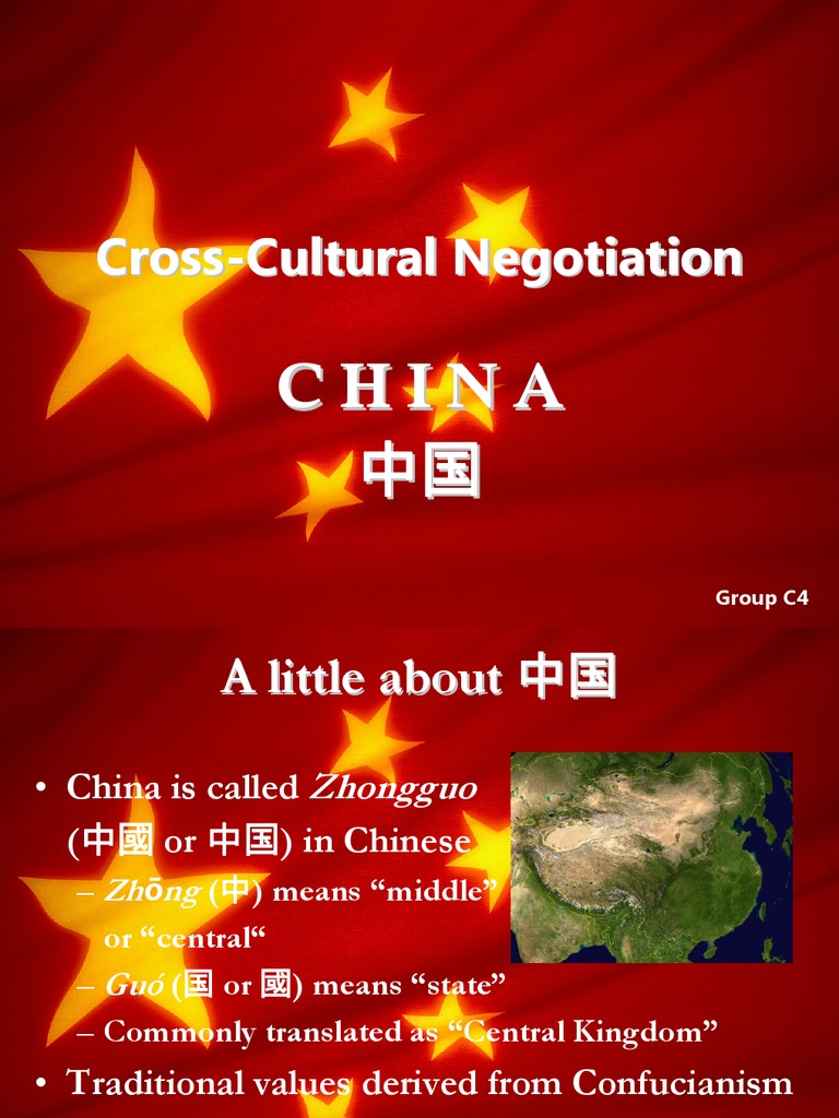 Strategies for Successful Cross-Cultural Negotiation with China ...