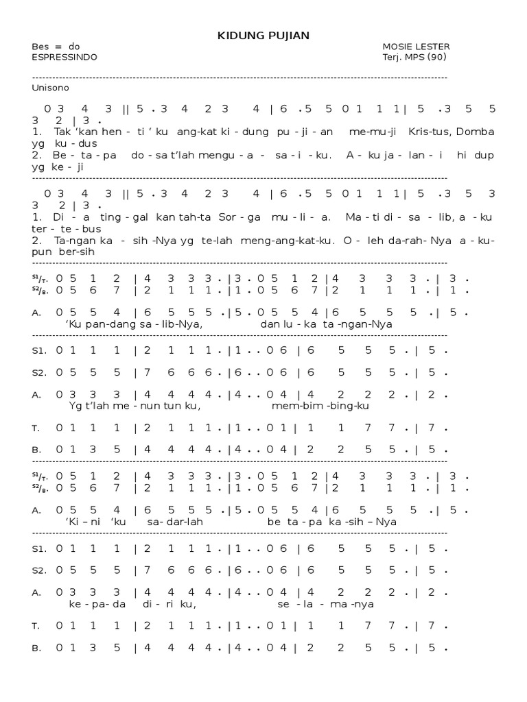 Kidung Pujian | PDF