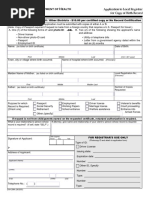 25.NFBS Application Form | Death Certificate | Birth Certificate