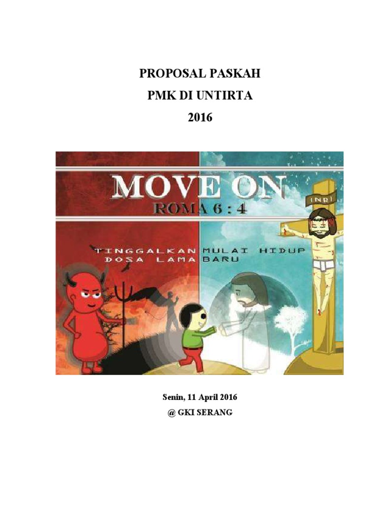 Proposal Paskah PMK Di Untirta 2016 | PDF