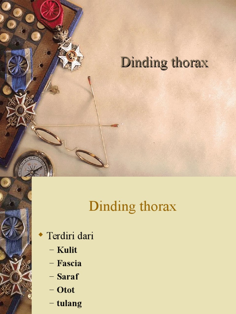 Dinding Thorax | PDF