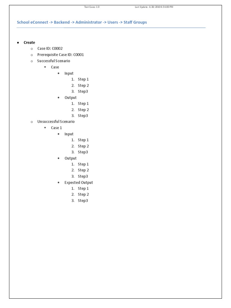 Test Cases | PDF | Computers | Technology & Engineering