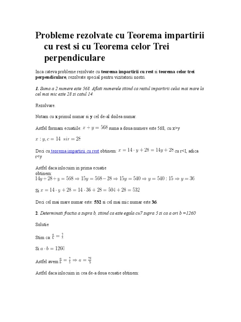 Matematica Clasa A 5 A | PDF
