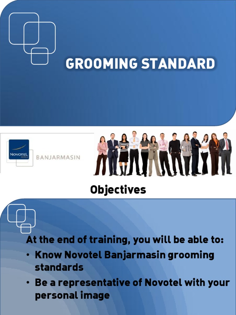 Grooming Standard Novotel BJB PDF | PDF | Human Body | Consumer Goods