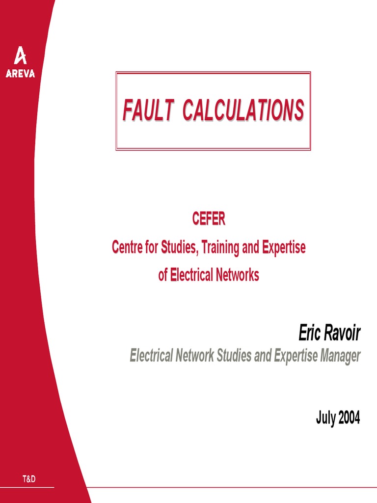 Fault Calculations | PDF | Electric Power System | Complex Number
