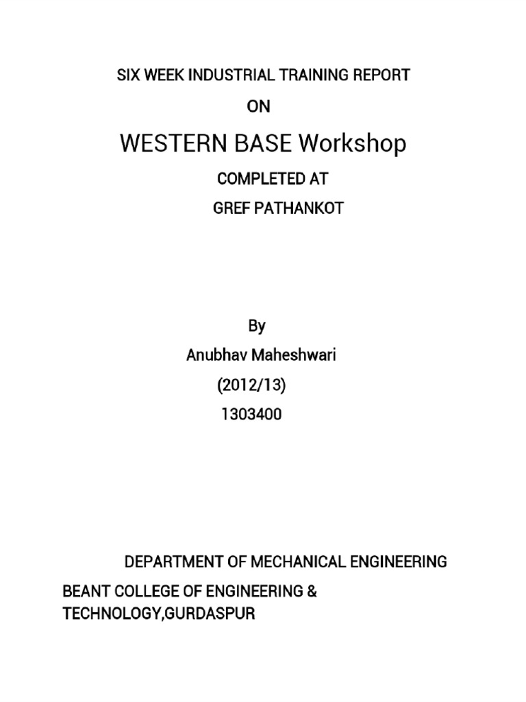 Gref Report-1 PDF | PDF