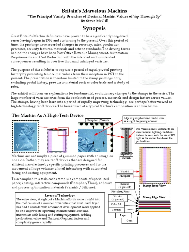 McGill S. - Britain's Marveluos Machins | PDF | Postage Stamp | Paper