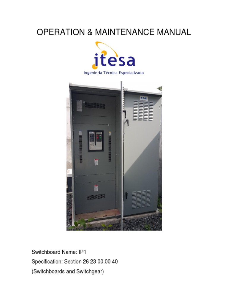 Manual de Operación de Switchboard | PDF | Forklift | Safety