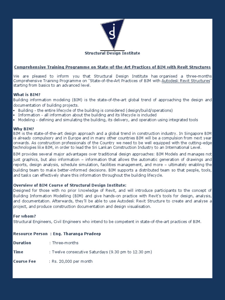 4 - Revit Course Outline | PDF | Building Information Modeling ...