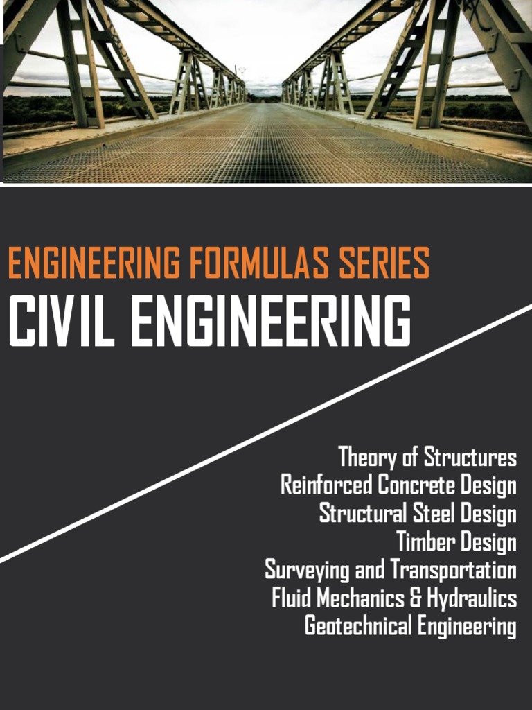 Ce Engg Formulas Series | PDF | Soil Mechanics | Beam (Structure)