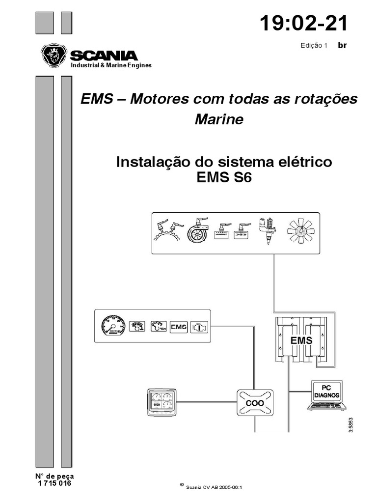 Manual Ecm Scania | PDF | Relé | Motores