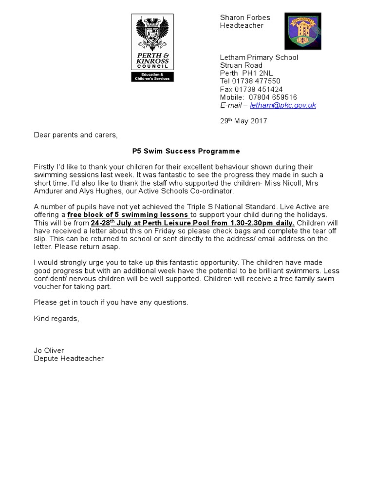 Letter For Website | PDF