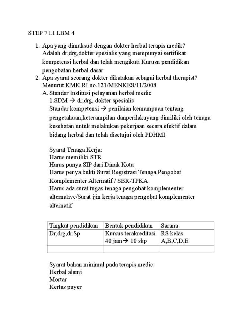 Hasil Li LBM 4 SGD 2 | PDF