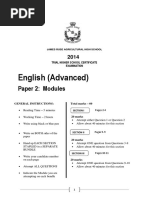 English Advanced 2021 HSC Exam Pack NSW Education Standards | PDF ...