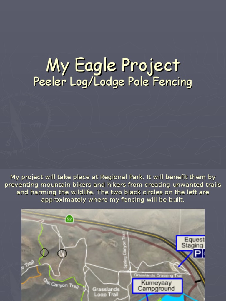Eagle Scout Fencing Project at Regional Park | PDF | Trail | Hiking