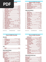 King Air 350 Pre-Flight Checklist | PDF