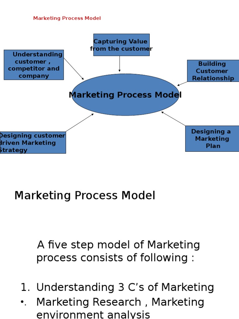 Marketing Process Model & STP | PDF | Market Segmentation | Marketing