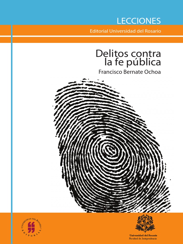 Delitos Contra Fe Publica - Ok | PDF | Derecho penal | Delito