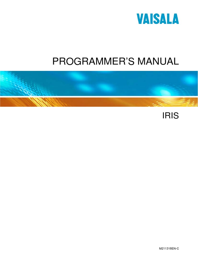 Iris Programmers Manual Pdf Application Programming Interface Source Code 4013