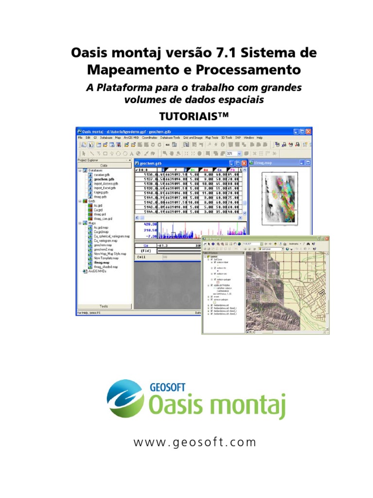 Geosoft - Oasis Montaj - Version 7.1 Tut PDF | PDF | Janela ...