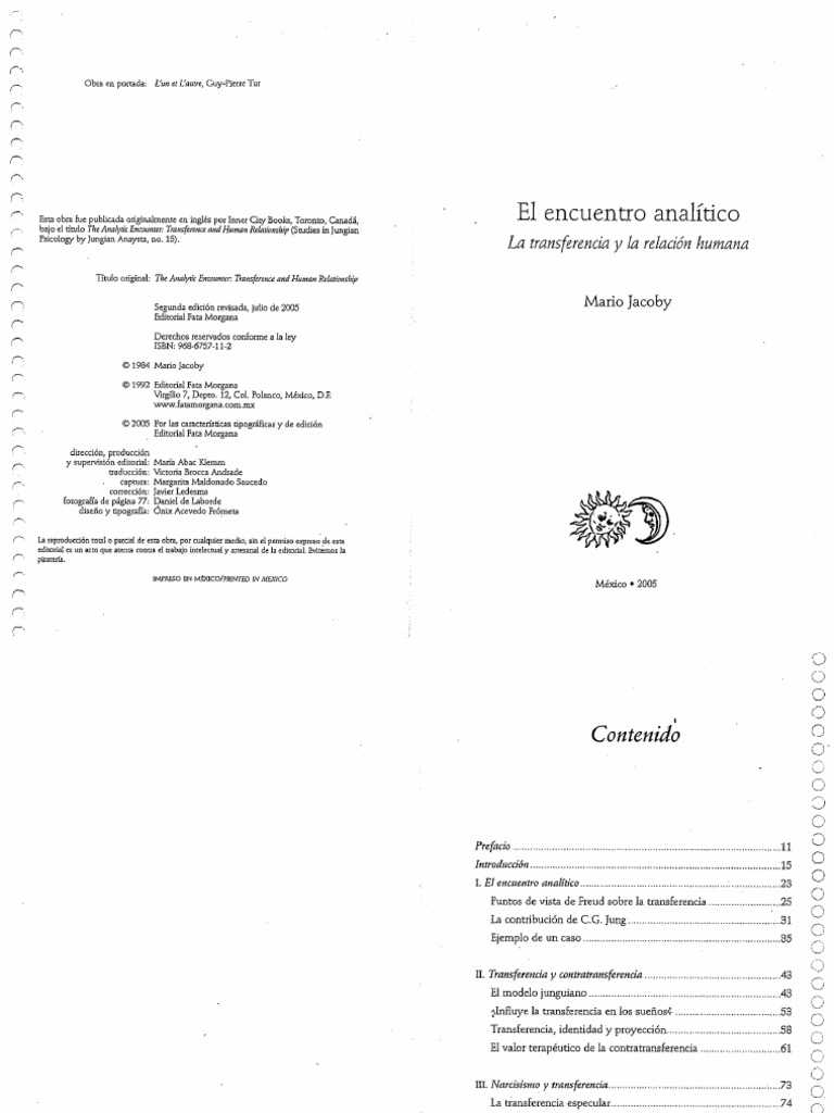 Jacoby Mario - El Encuentro Analitico - (Completo) | PDF