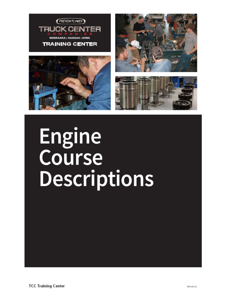Training Center Engine Course Descriptions | PDF | Educational ...