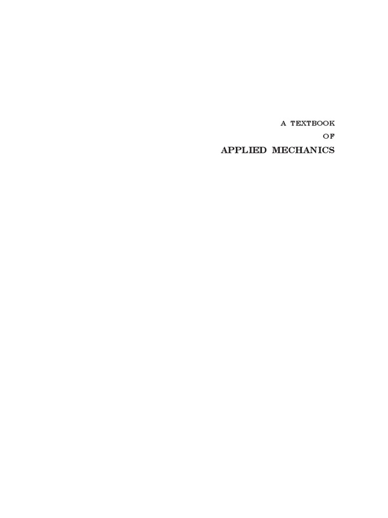 Applied Mechanics by RK Rajput | PDF | Force | Euclidean Vector