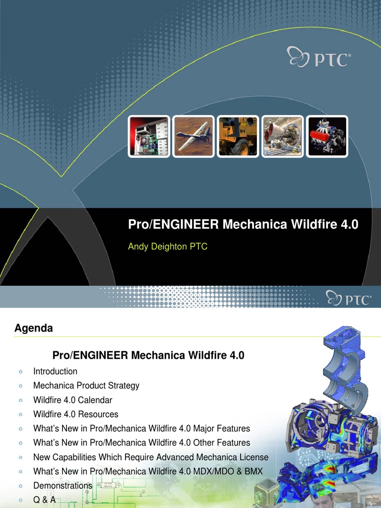 Pro/ENGINEER Mechanica Wildfire 4.0: Andy Deighton PTC | PDF | Friction ...