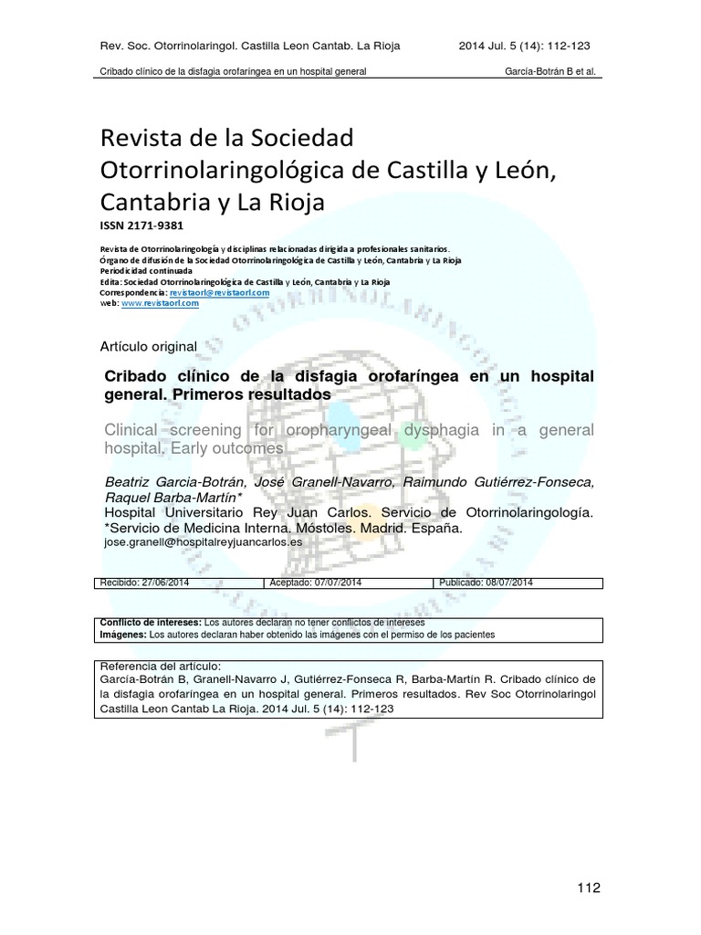Escala DOSS Escala DOSS