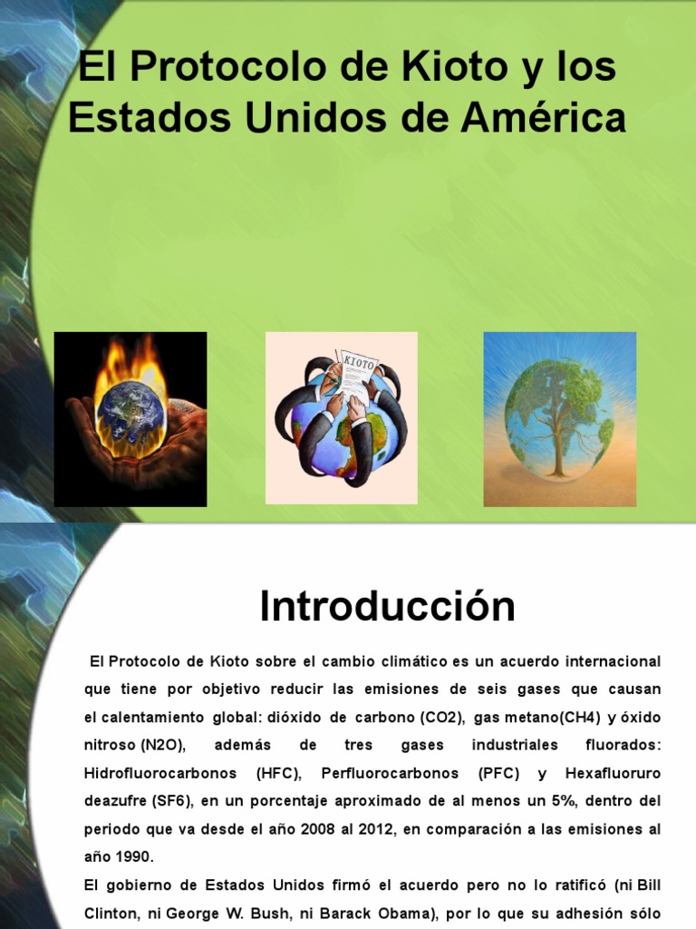 Protocolo de Kyoto | Descargar gratis PDF | Protocolo de Kyoto ...
