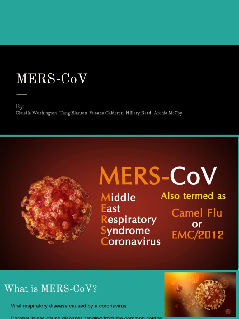 Mers Cov | PDF | Microbiology | Public Health