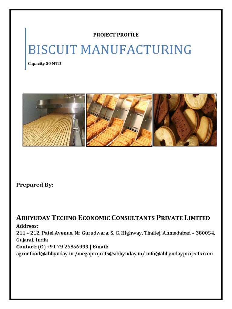 Biscuit Manufacturing | PDF | Biscuit | Baking