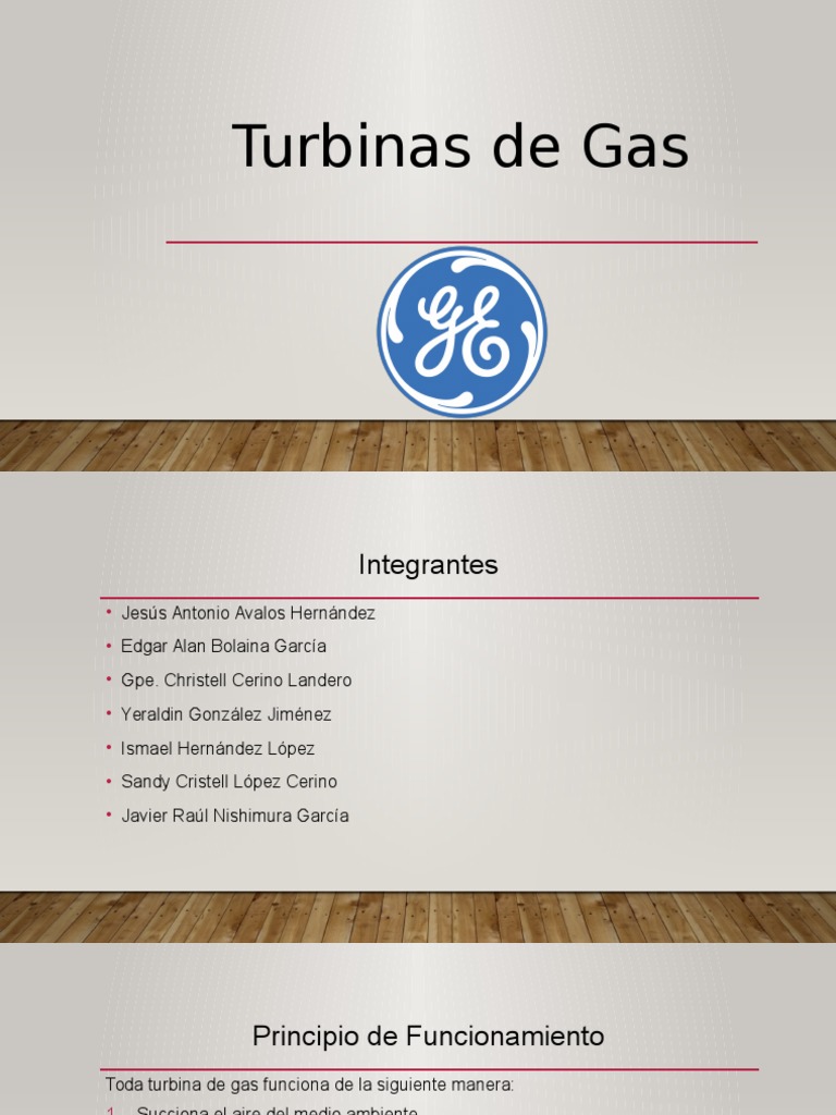 Turbinas de Gas | PDF | Combustibles | Turbina