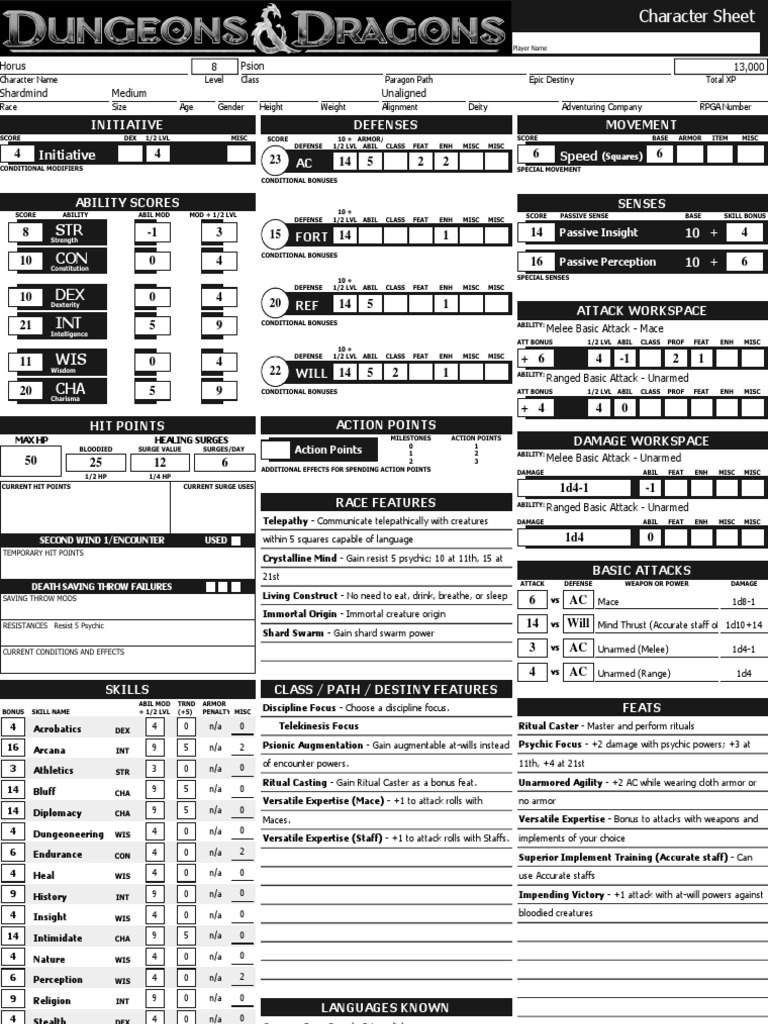 Dandd 5e Character Sheet Player Tools For Beginners All In One Photos Images And Photos Finder 