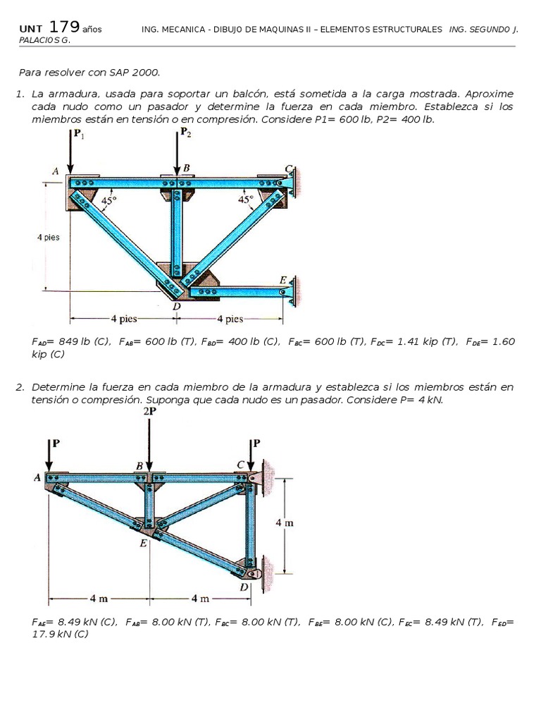 Ejemplos Elementos Estructurales