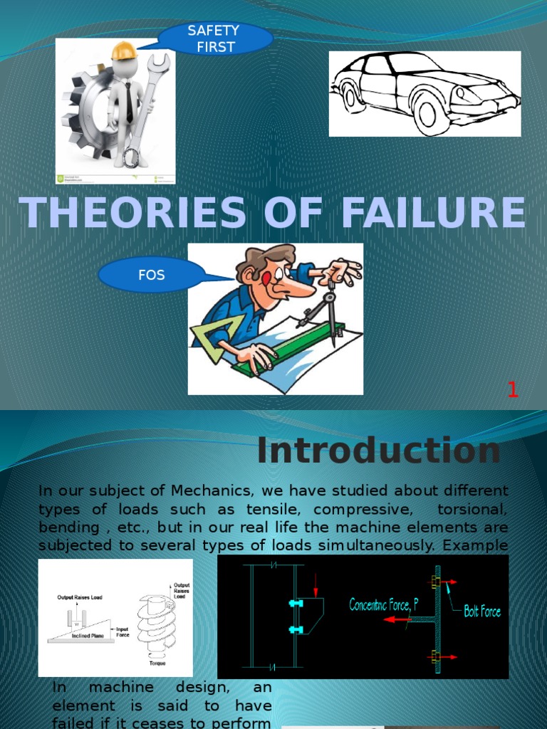 Theories of Failure | PDF | Yield (Engineering) | Stress (Mechanics)
