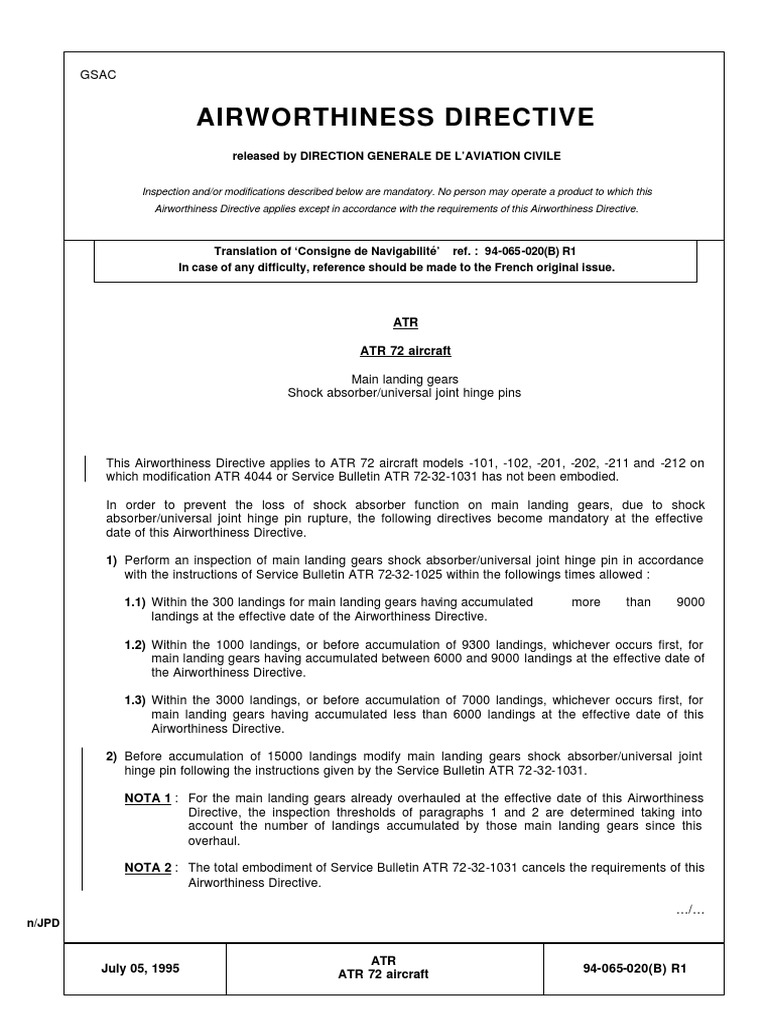 Easa Form 1