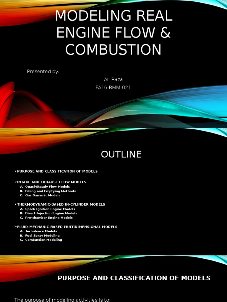 Modeling Real Engine Combustion | PDF | Internal Combustion Engine ...
