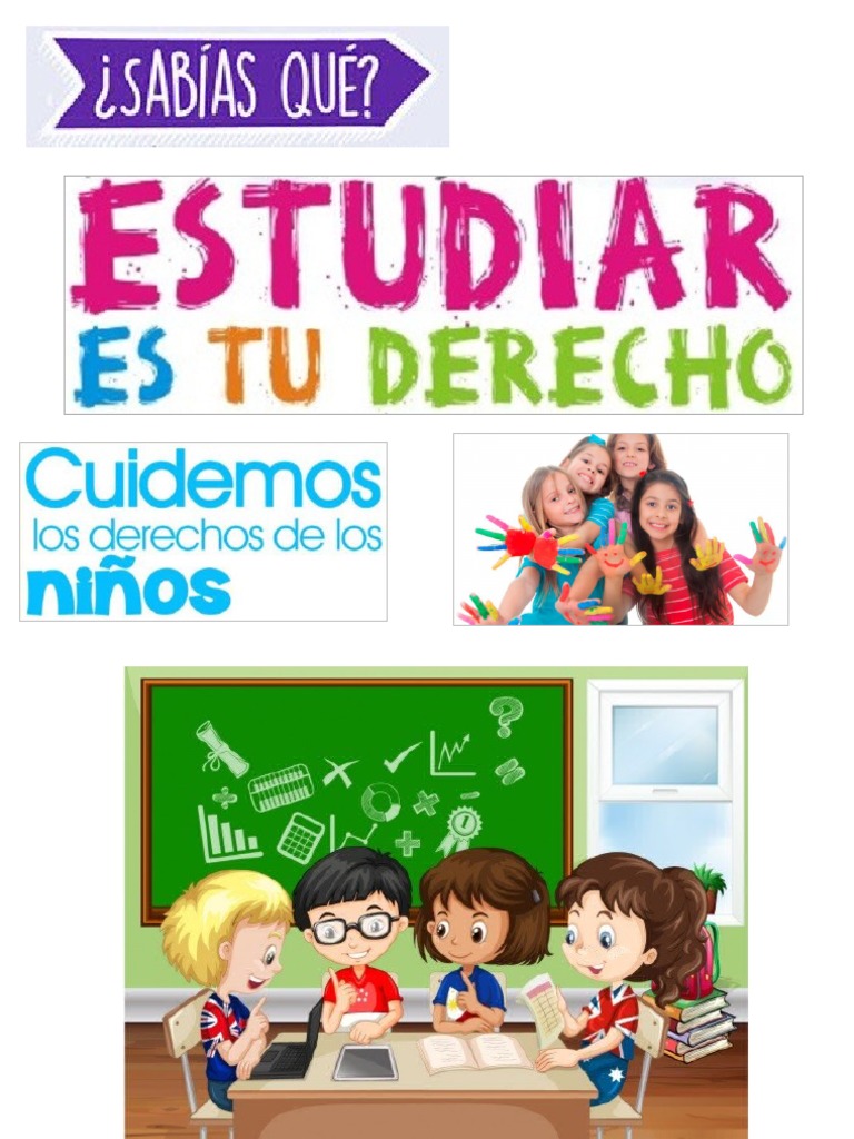Afiche Derechos Del Niño | PDF