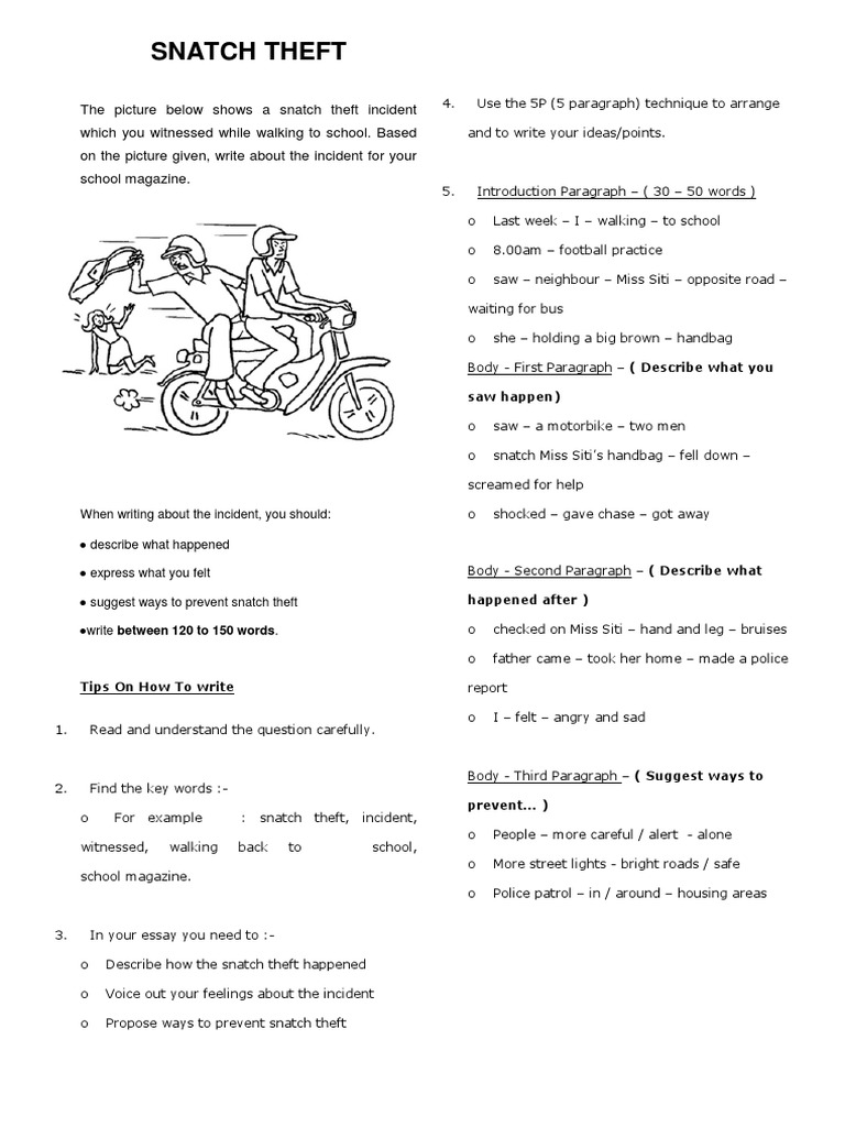 Snatch Theft | PDF | Violence