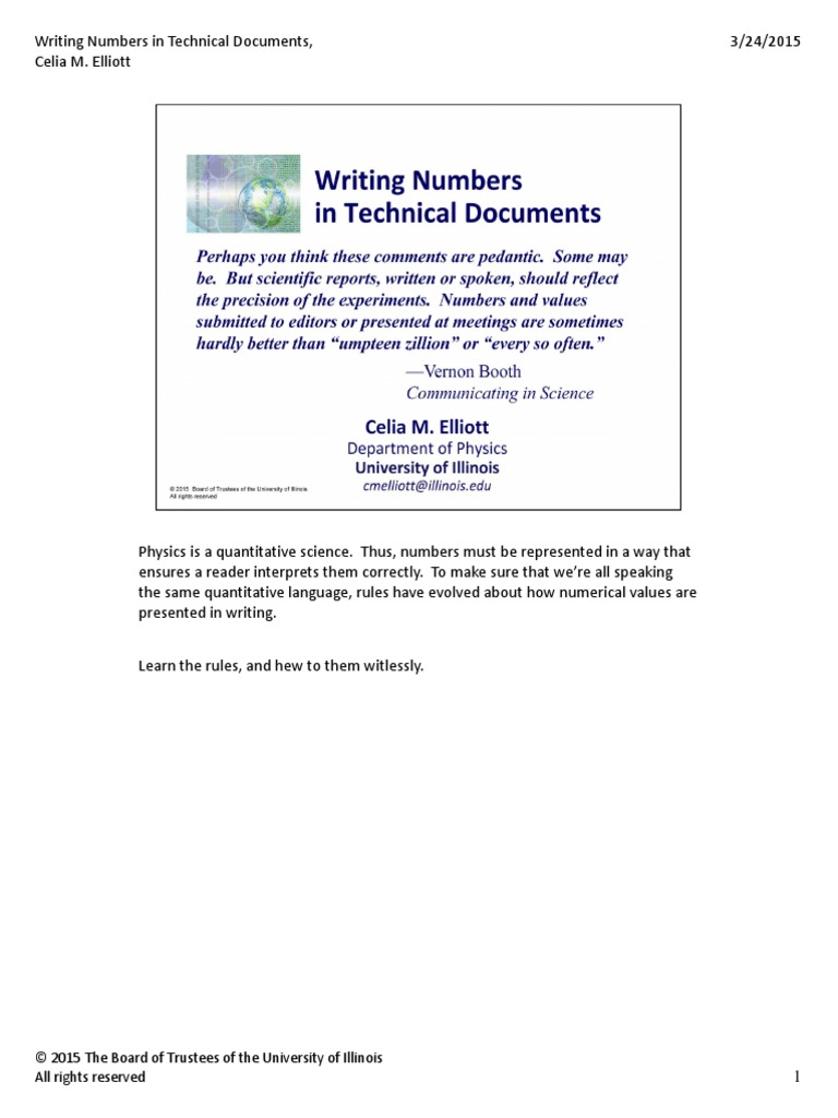 Numbers | PDF | Typefaces | Notation