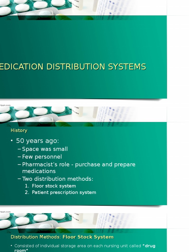 Unit Dose System | PDF | Pharmacy | Pharmaceutical Drug