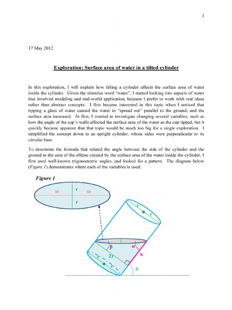 IB Math SL IA Exemplar | PDF