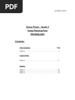 Technology Grade 8 Term 2 Lesson Plans | PDF | Lesson Plan | Learning