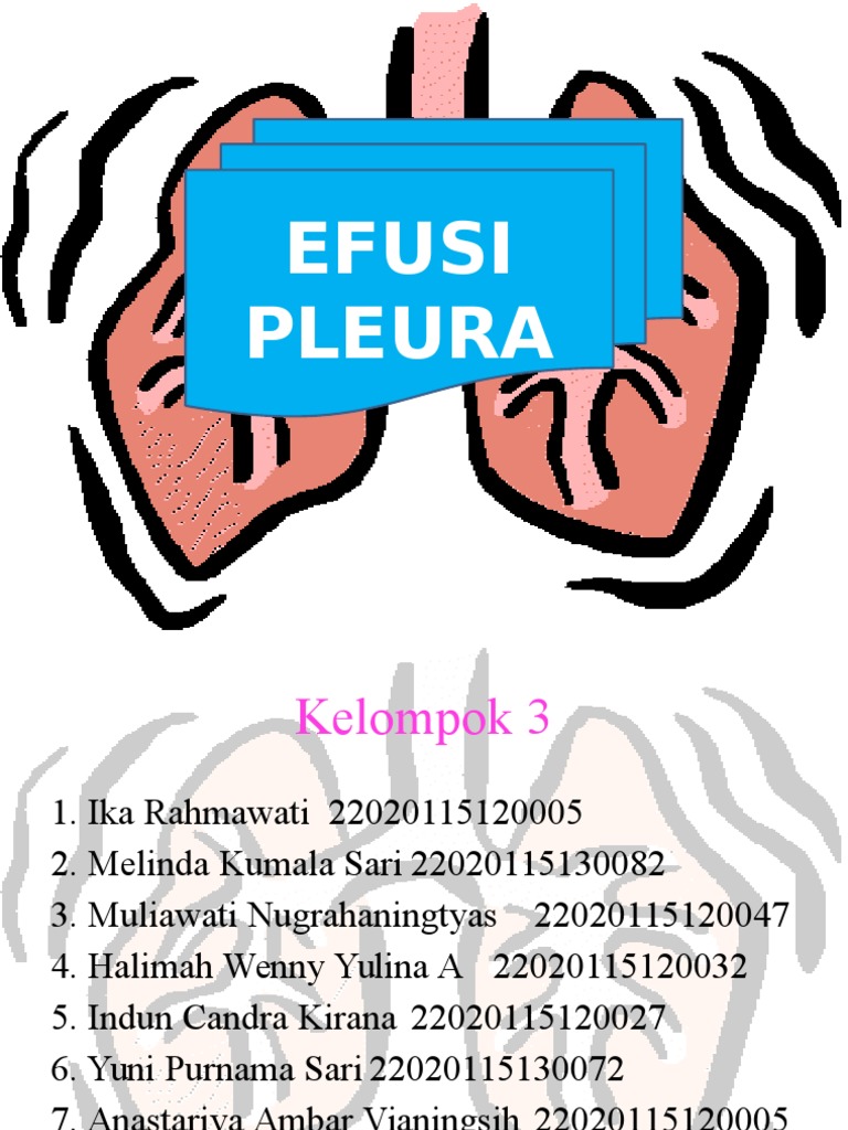 PPT Efusi Pleura | PDF