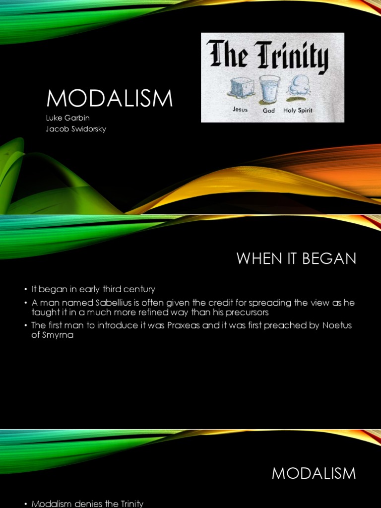 Modalism PP | PDF