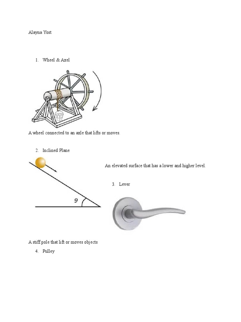 Simple Machines Explained: Types & Uses | PDF | Travel | Science ...