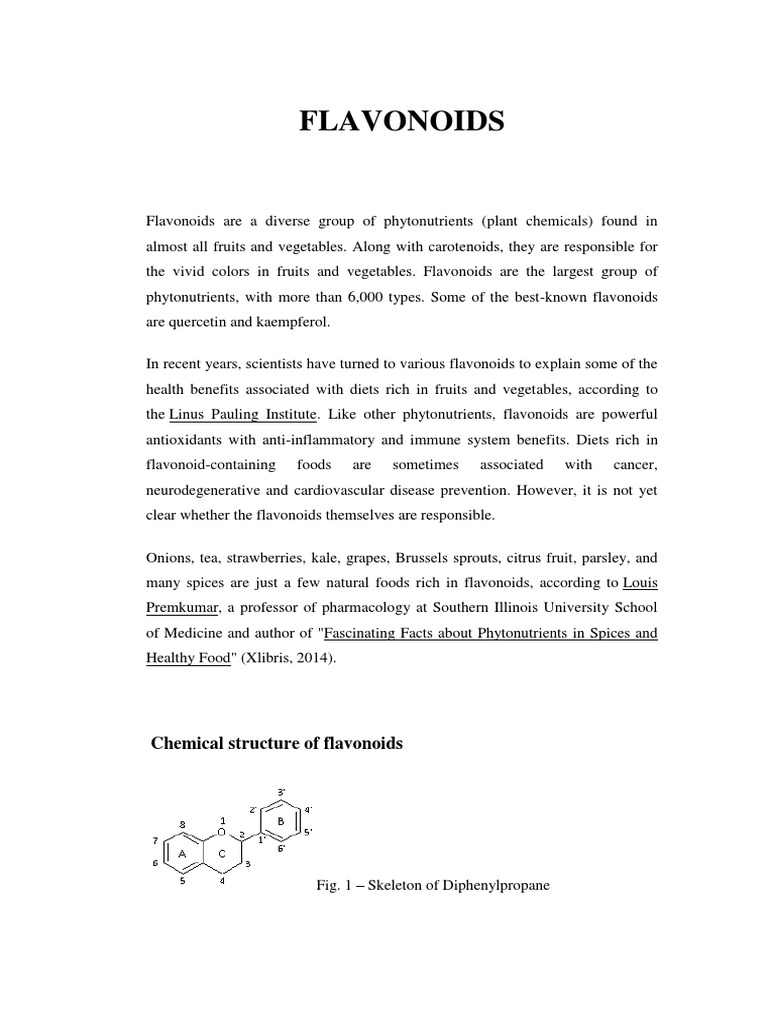 Flavonoids | PDF | Flavonoid | Cardiovascular Diseases