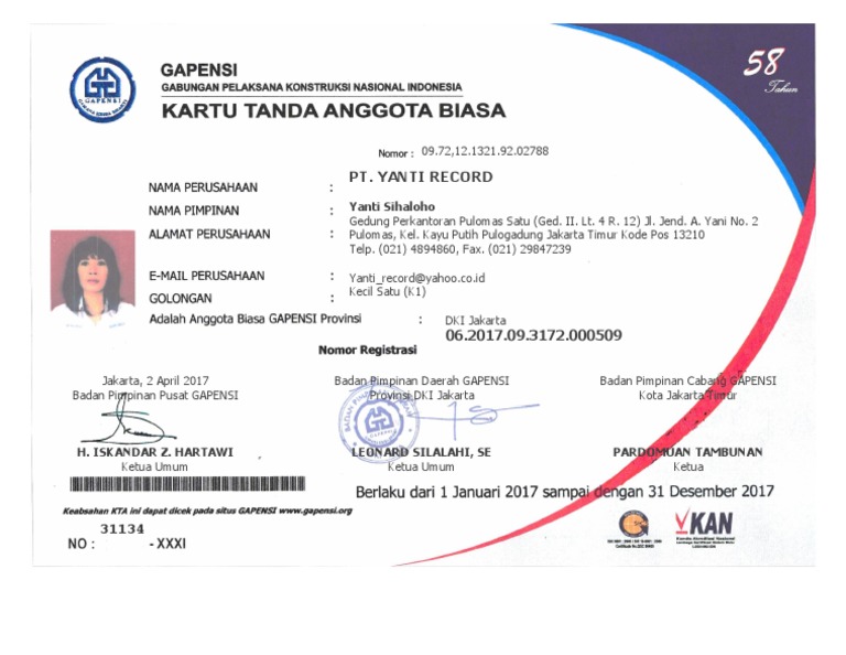 Kta Gapensi Yr | PDF